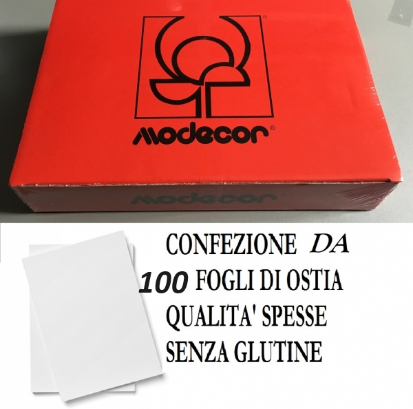 FOGLI OSTIA A4 SPESSI PZ 100 MODECOR– Ildolciereconfetti
